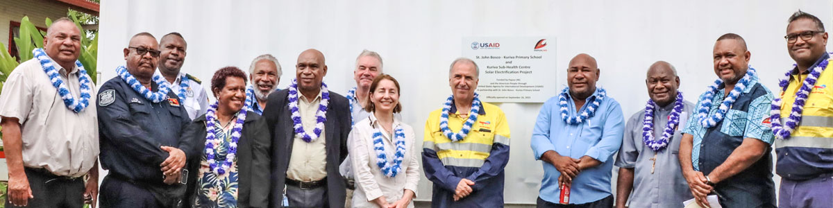 Solarisation of the Kuriva Primary School and Health Centre - Papua LNG ...